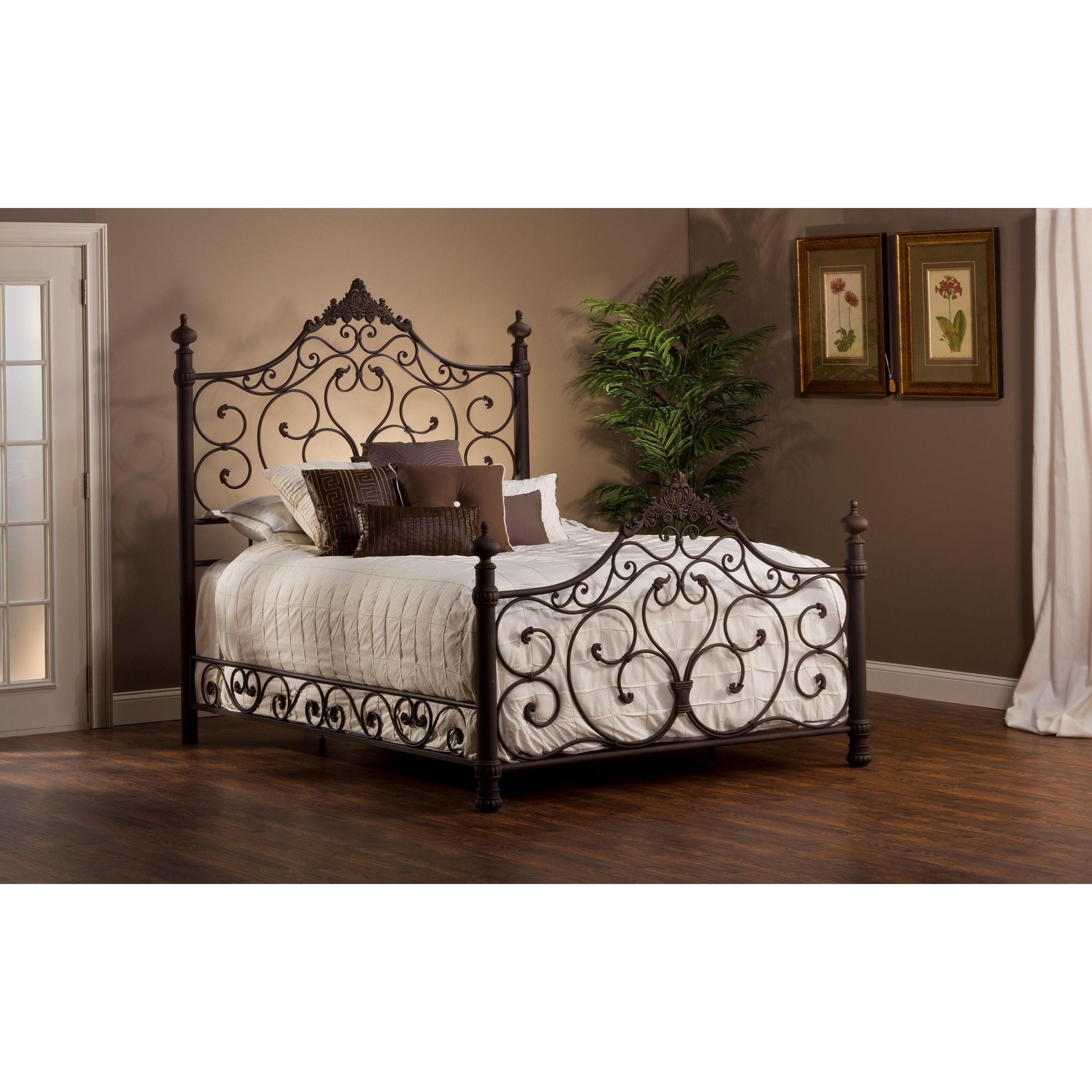 Hillsdale Metal Beds 1742BQR Metal Queen Bed Set With Rails Westrich Hillsdale Metal Beds 1742BQR Metal Queen Bed Set With Rails Westrich